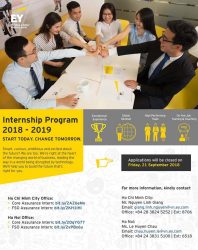EY internship program 2018-2019